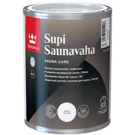 SUPI SAUNAVAHA 1 L VALKOINEN - Himangan rautakauppa